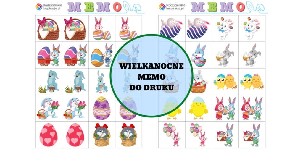 Memory do druku za darmo - RodzicielskieInspiracje.pl