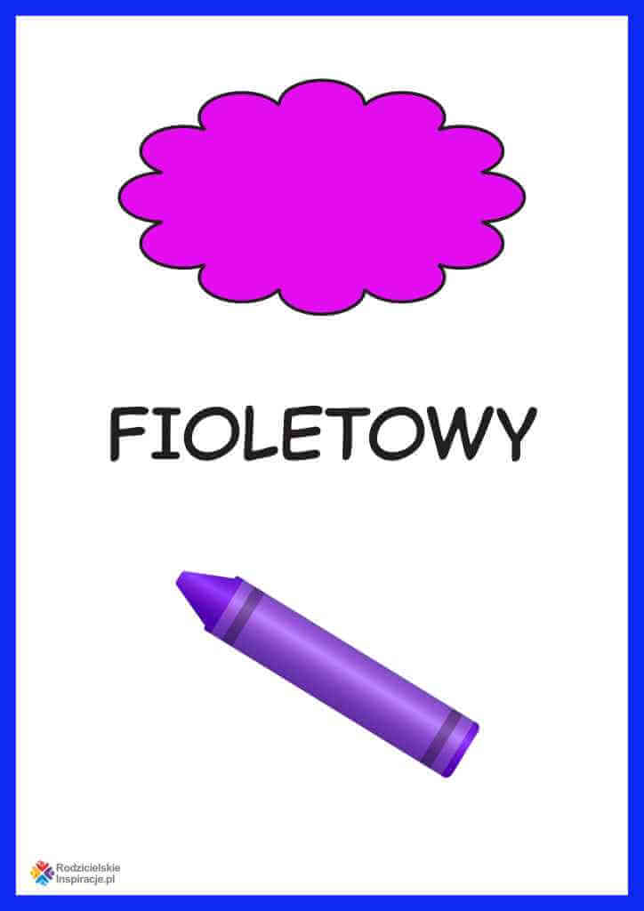 Kolory karty pokazowe w PDF do druku